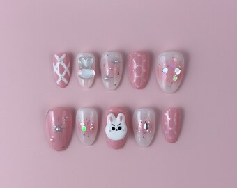 Wolfchan Inspired Press on Nails - Etsy