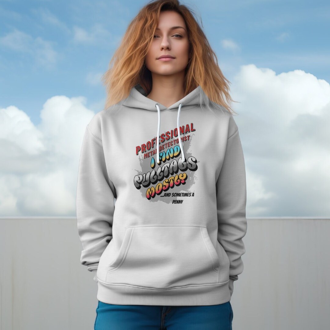 Metal Detecting Funny Cute Sayings Unisex Heavy Blend™ Hooded ...