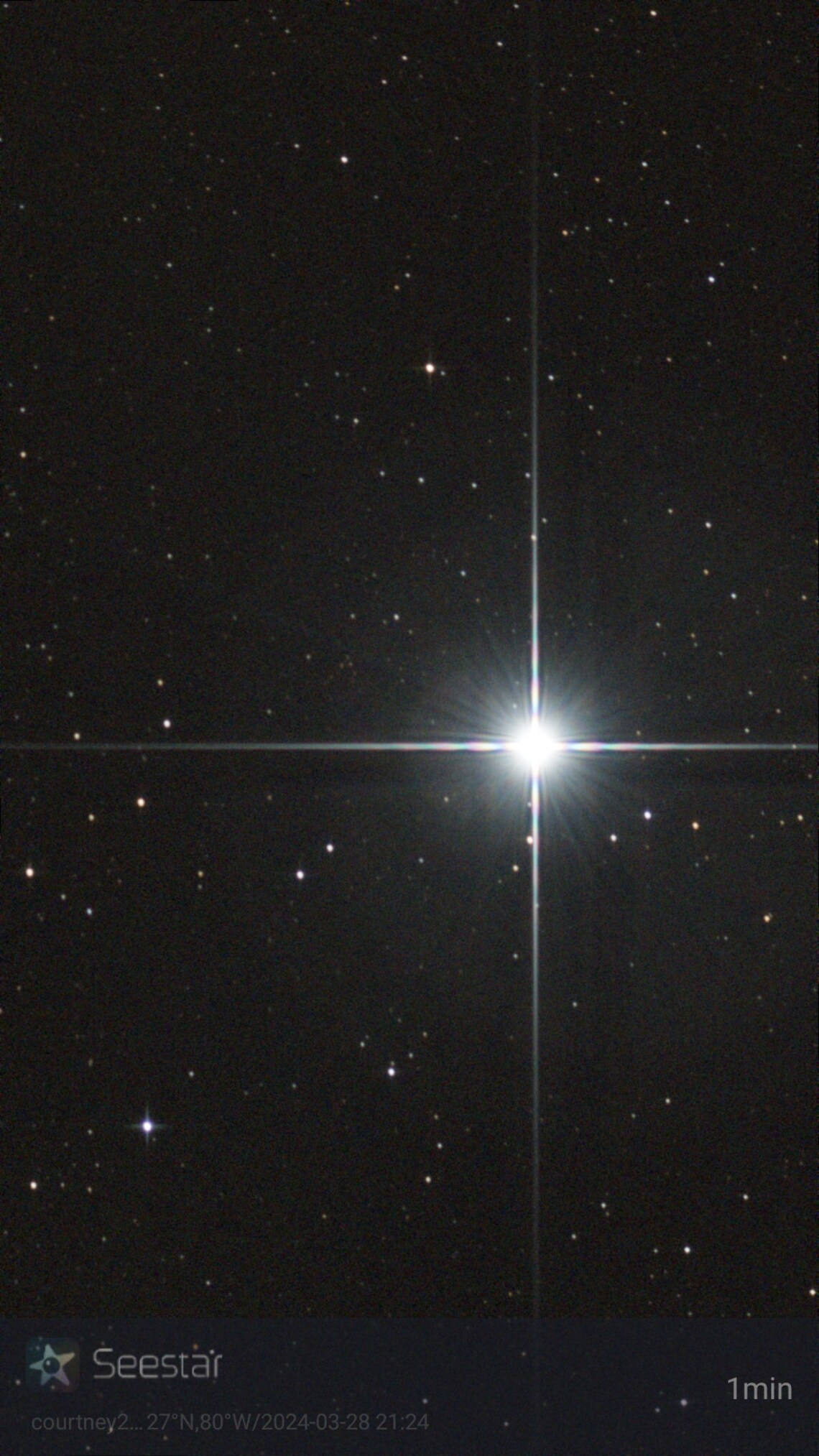 ZWO Seestar S50 Telescope Artistic Light Diffraction Spikes #1 Plastic ...