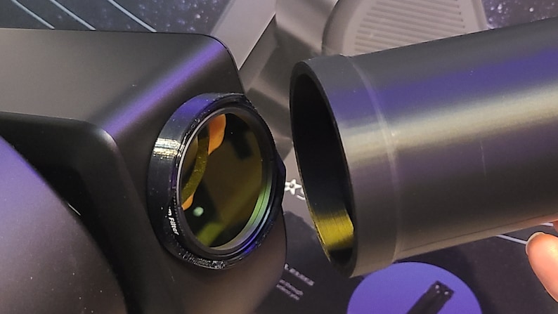 ZWO Seestar S50 Telescope Dew Shield for Lens Filter Plastic Astronomy ...