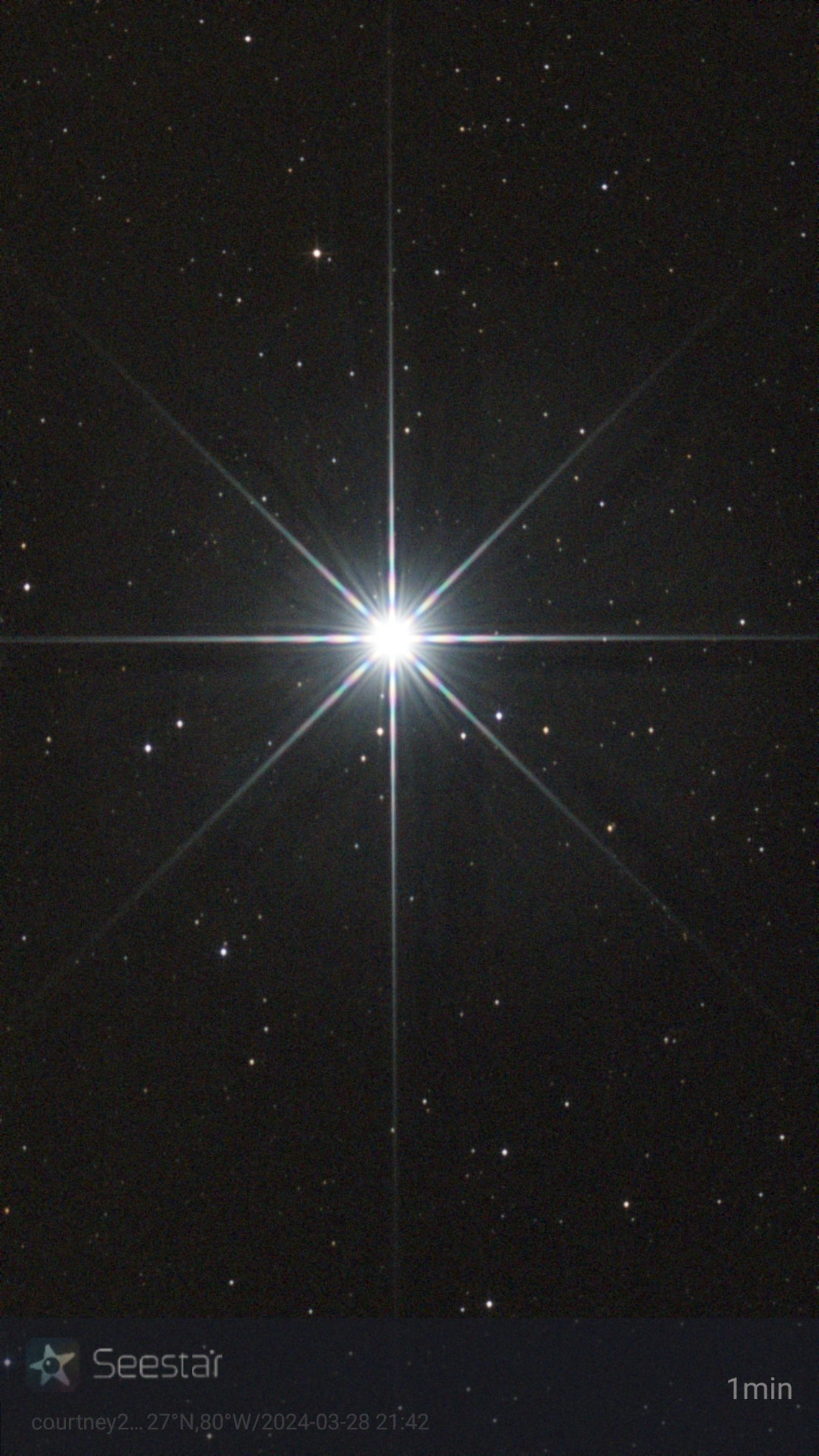 ZWO Seestar S50 Telescope Artistic Light Diffraction Spikes #7 Plastic ...