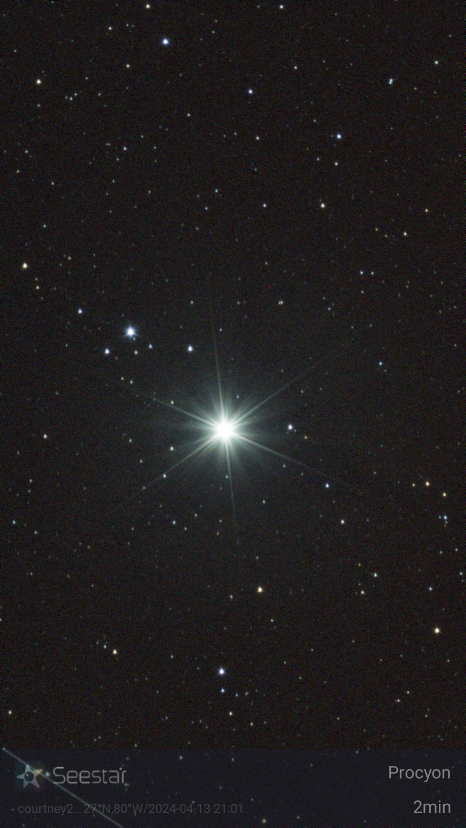 ZWO Seestar S50 Telescope Artistic Light Diffraction Spikes #35 Plastic ...
