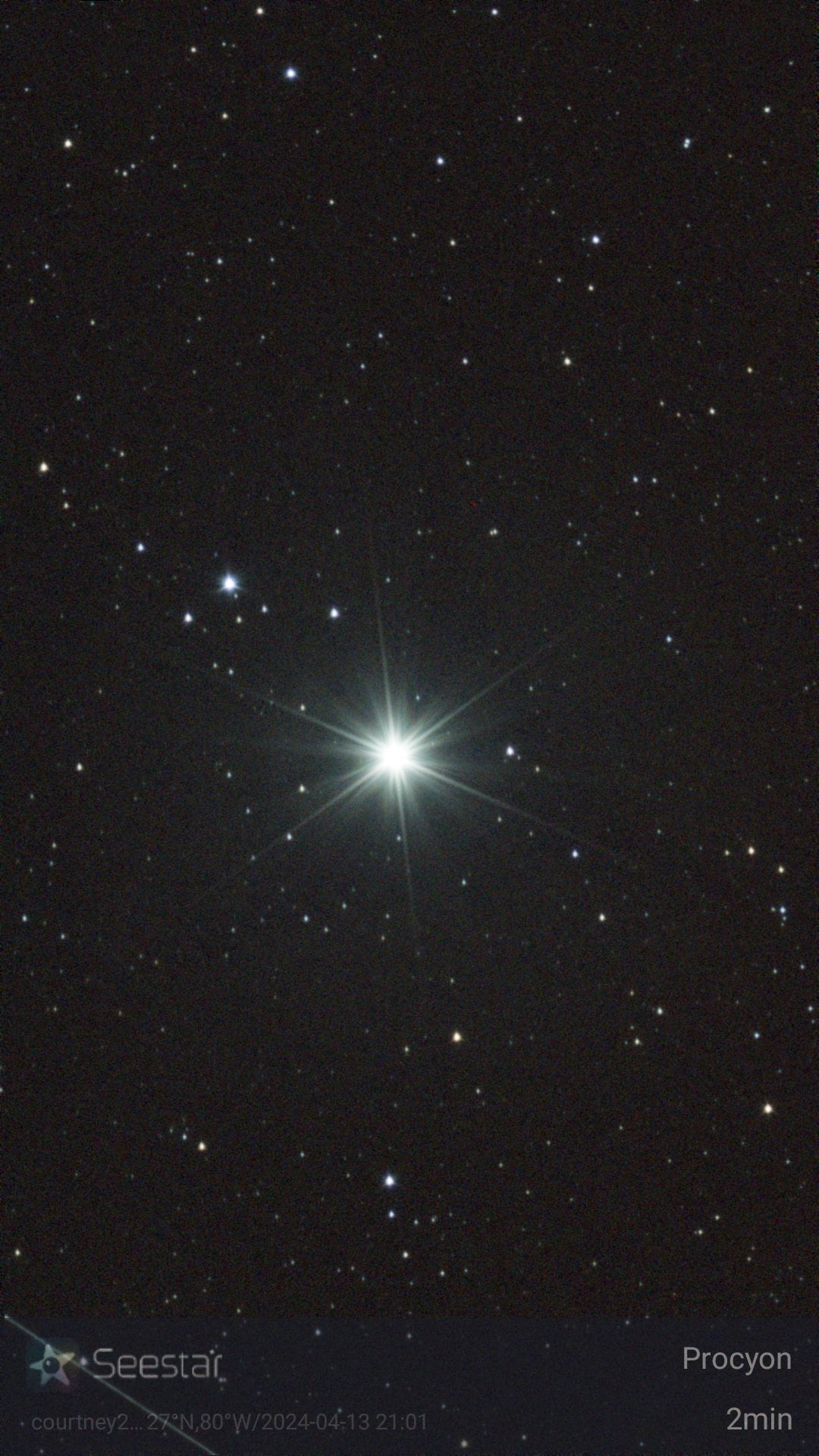ZWO Seestar S50 Telescope Artistic Light Diffraction Spikes #35 Plastic ...