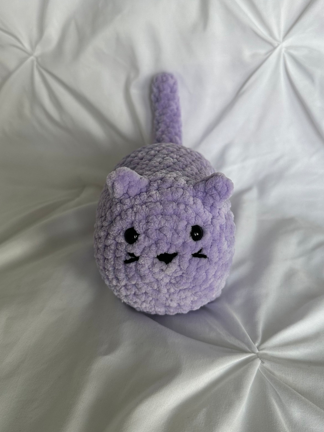 Crochet Cute Chunky Cat Plushie Crochet Gift for Kids Cat - Etsy