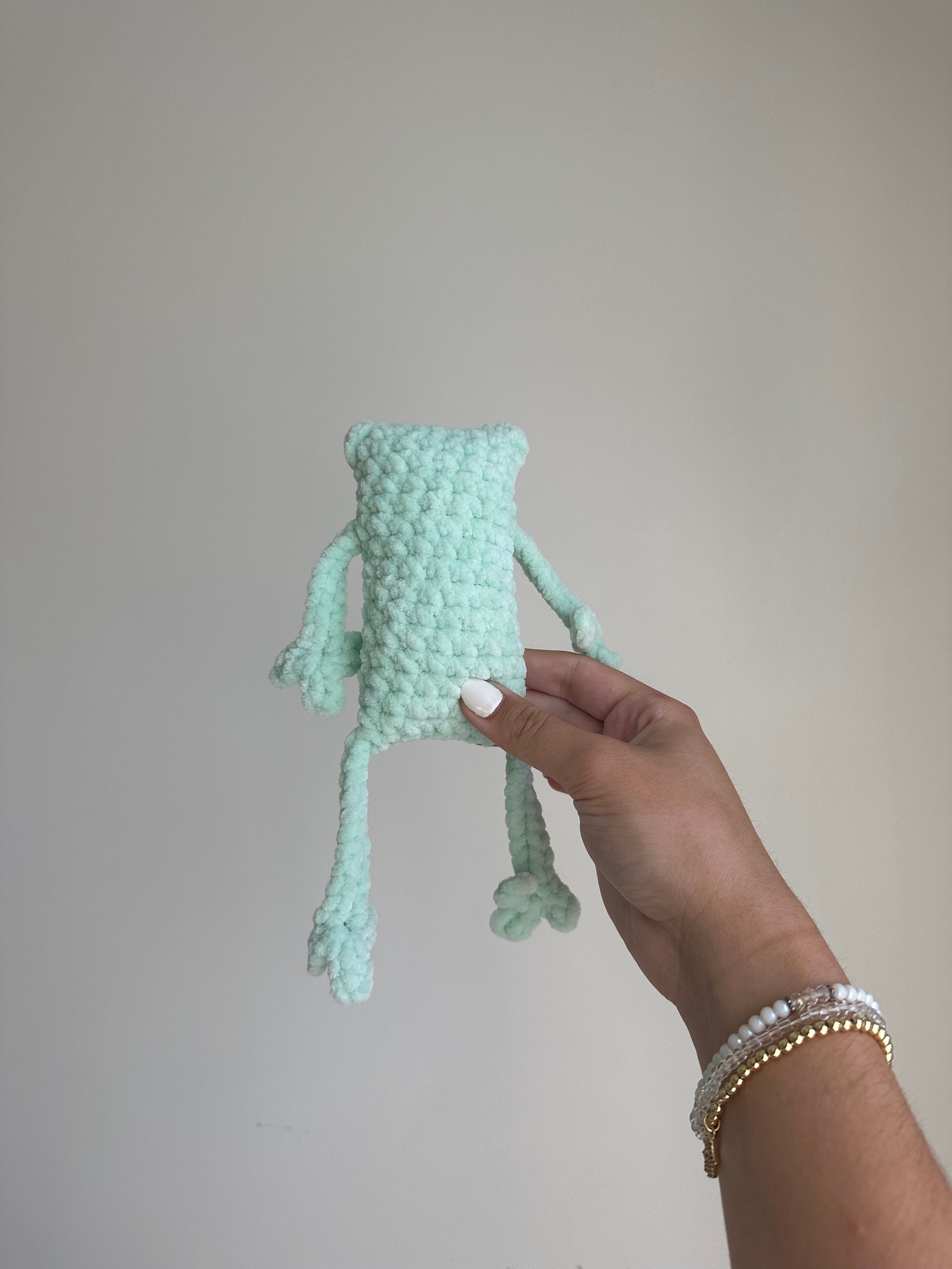 Crochet Frog Plushie | Leggy Froggy | Soft Crochet Handmade Gift ...