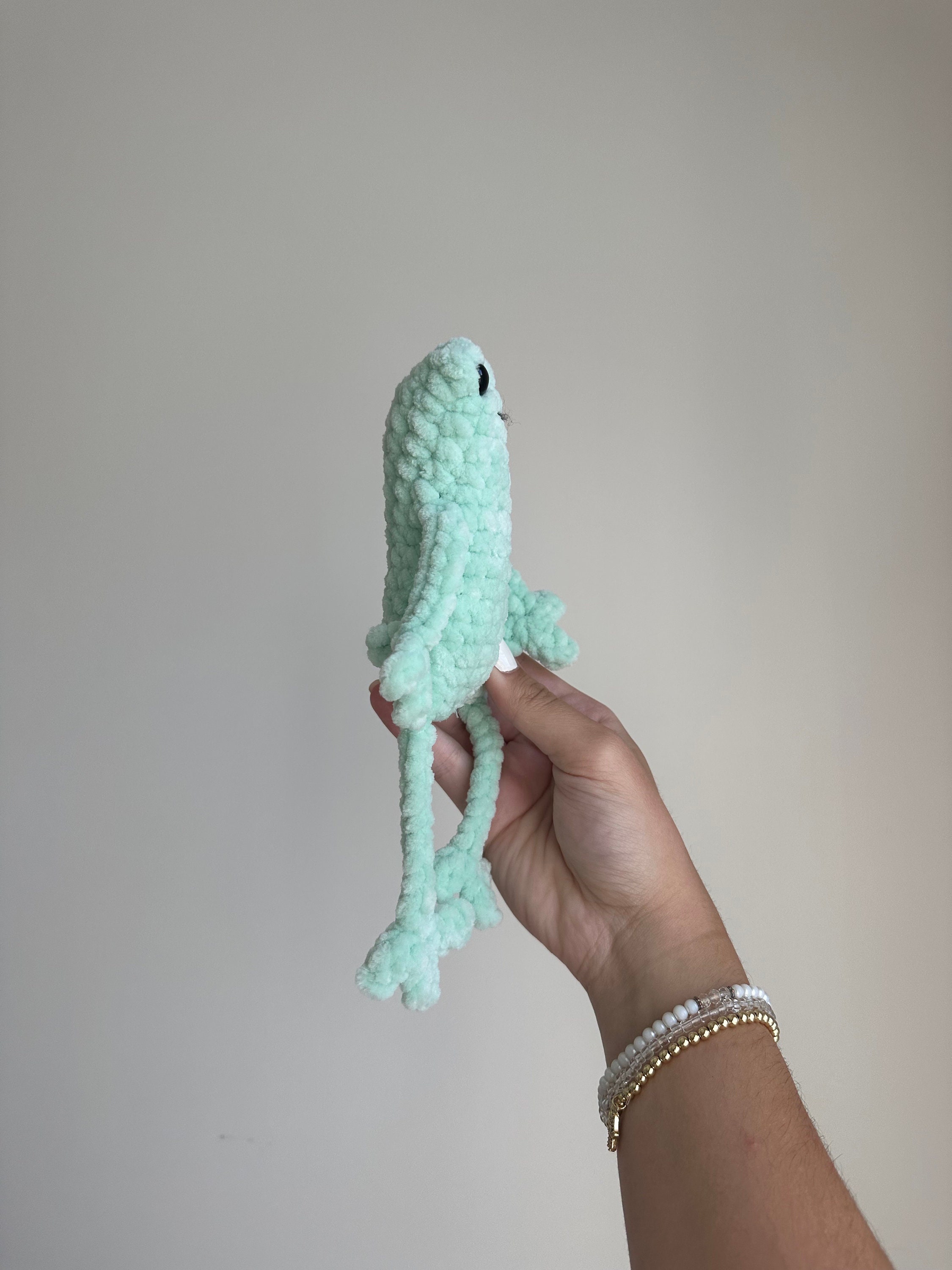 Crochet Frog Plushie | Leggy Froggy | Soft Crochet Handmade Gift ...