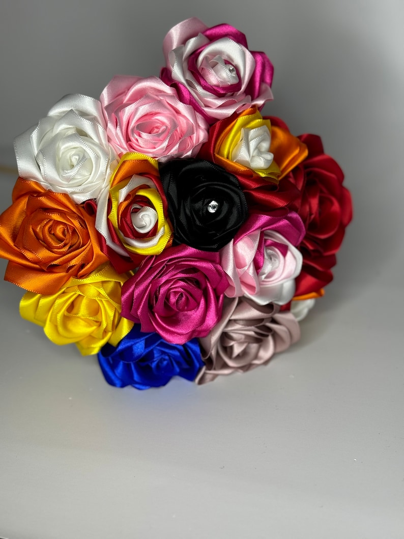 Eternal Ribbon Roses - Etsy