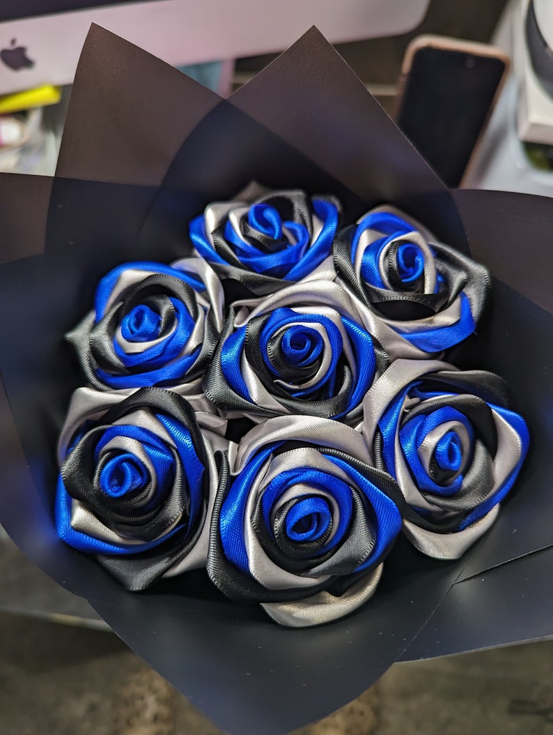 Eternal Ribbon Roses - Etsy