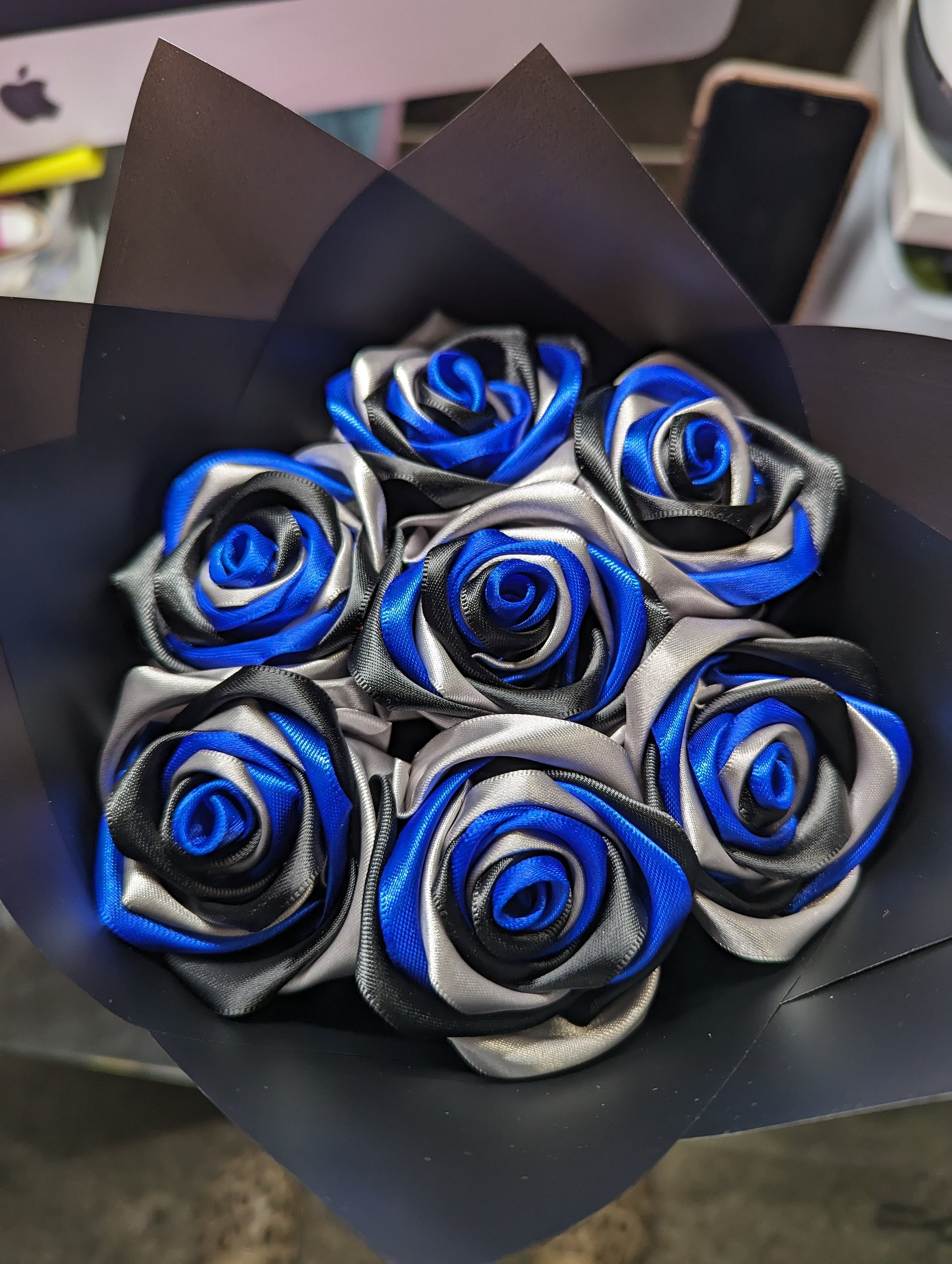 Eternal Ribbon Roses - Etsy