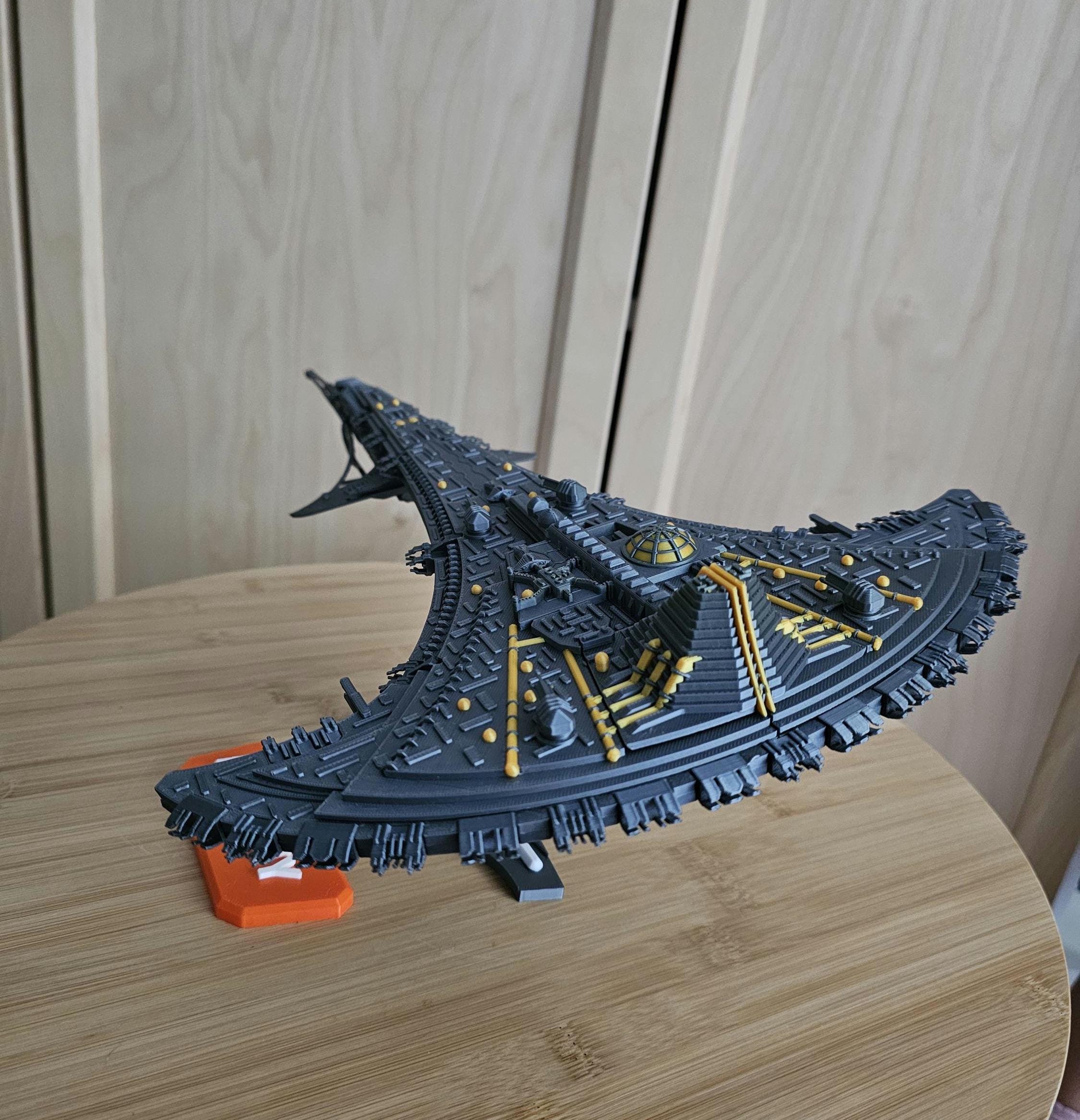 Stargate Universe Destiny Replica | With Seed Ship | SGU Ancients 3D ...