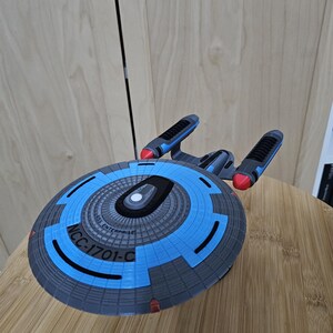 Enterprise C Ambassador Class | NCC-1701-C 3D Printed | Trek 12 Inch ...