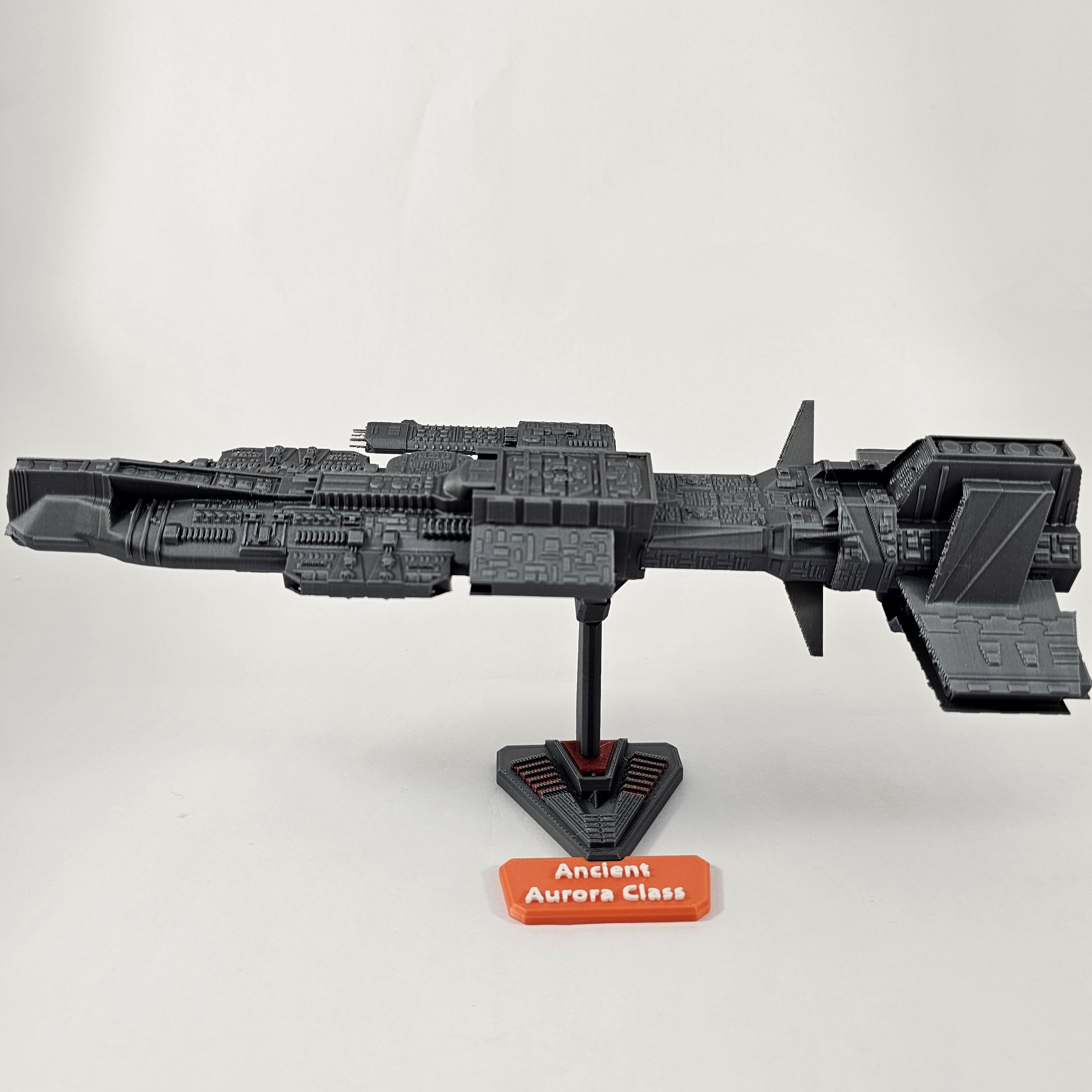 Aurora Class | Battleship Replica Model | Ancient Lantean Ship - Etsy