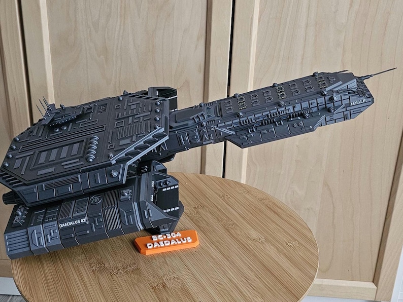 BC-304 Daedalus Replica | Earth/tau'ri USAF BC304 Ship Model (63 Cm/25 ...