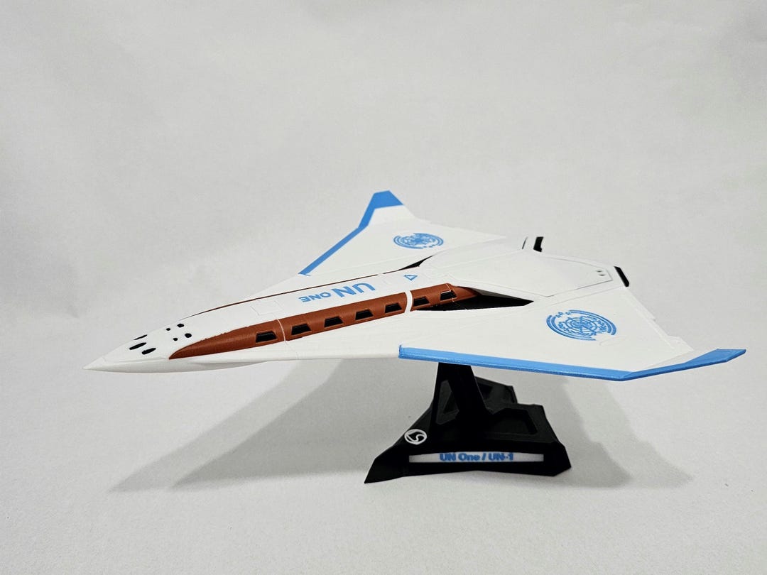 The Expanse UN One | Replica Ship Model | 3D Printed (26cm / 10 Inch ...
