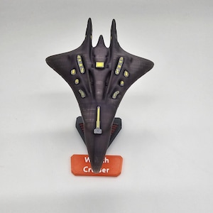 Wraith Cruiser | Replica Ship Model | 3D Printed Prop - Etsy