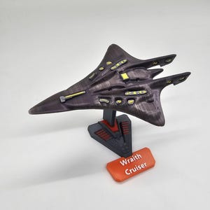 Wraith Cruiser | Replica Ship Model | 3D Printed Prop - Etsy