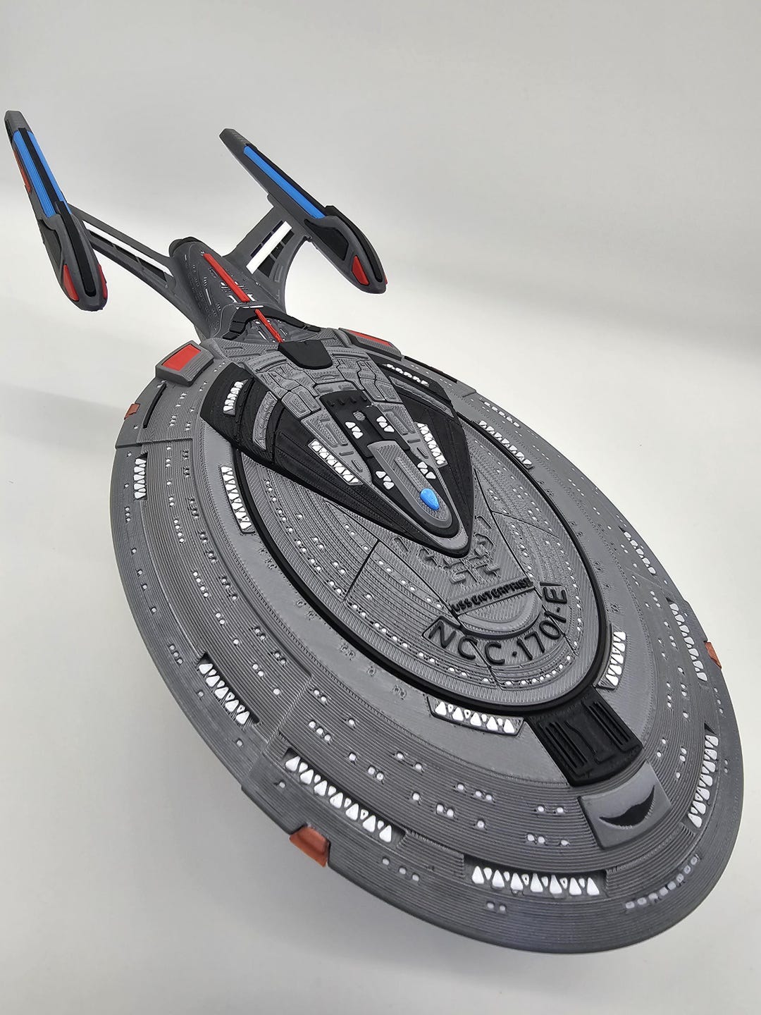 Enterprise E Sovereign Class | NCC-1701-E 3D Printed | Trek 17 Inch - Etsy