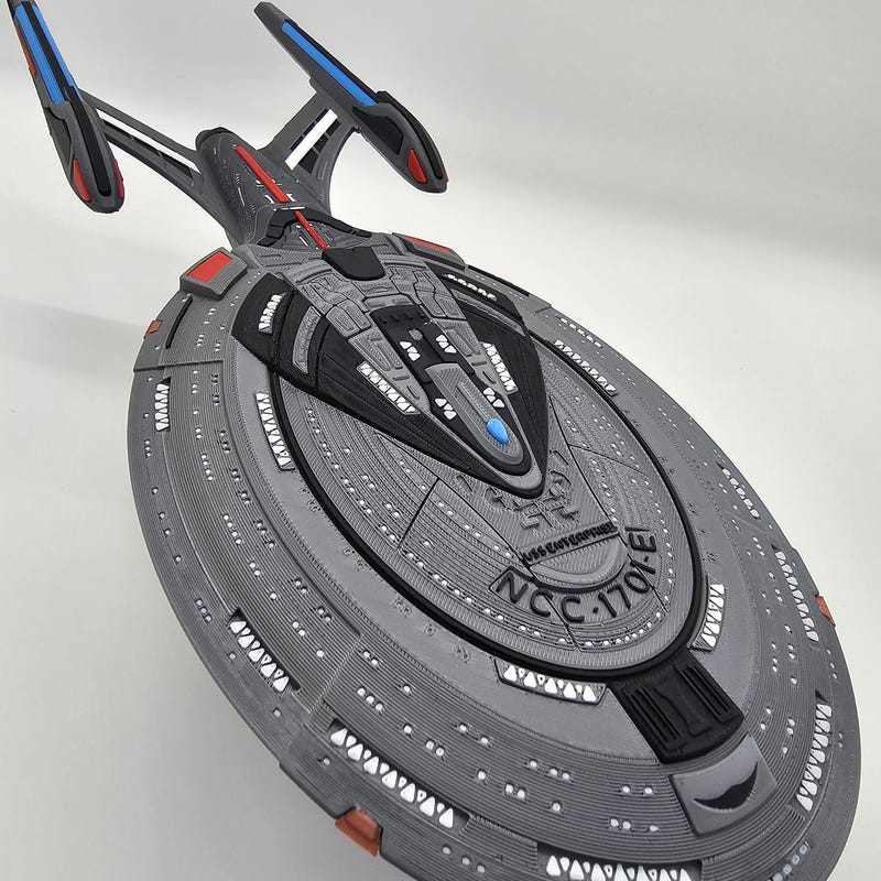 3d Star Trek Ship Model - Etsy