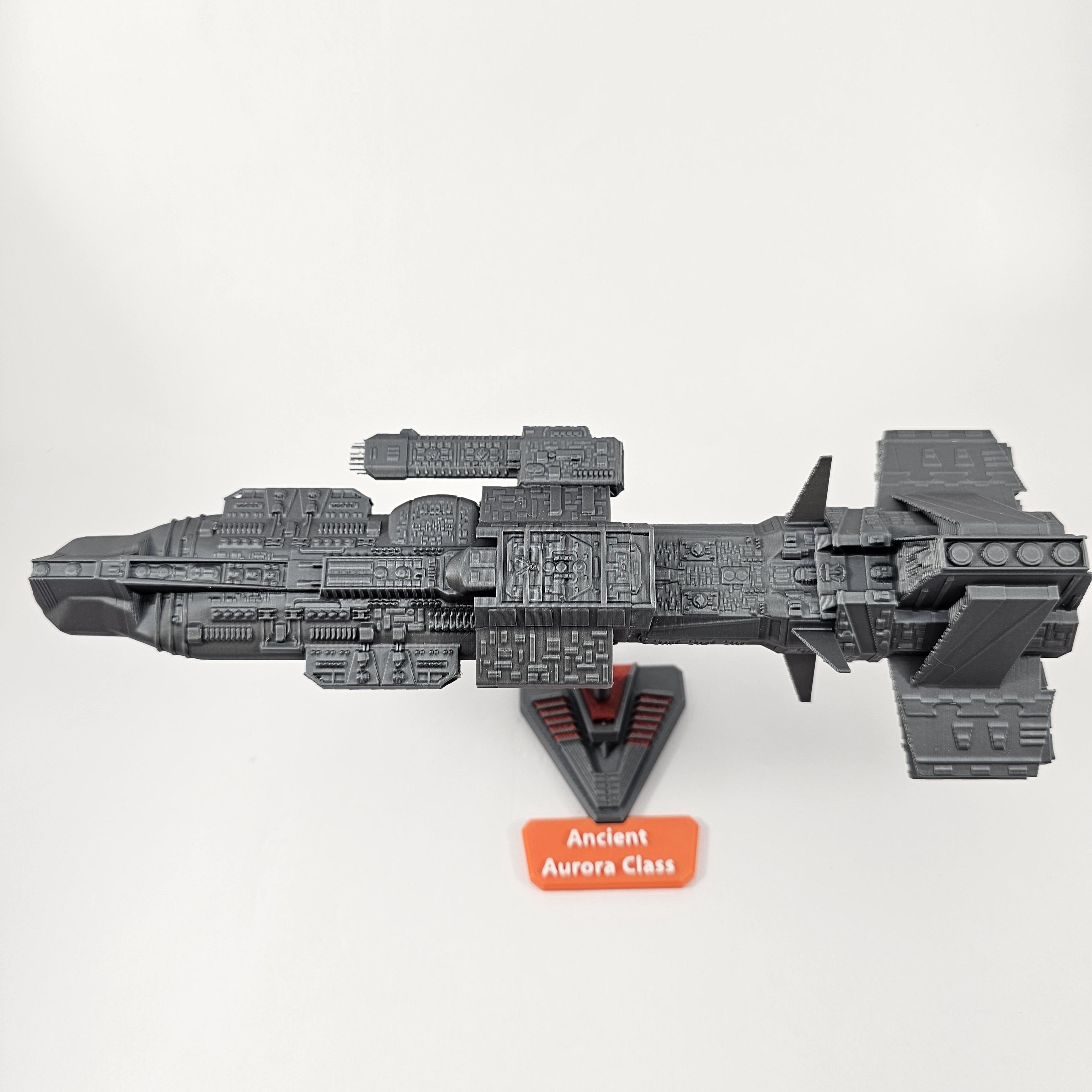 Aurora Class | Battleship Replica Model | Ancient Lantean Ship - Etsy