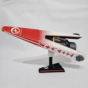 The Expanse Razorback Replica Ship Model Racing Pinnace 3D Printed With ...