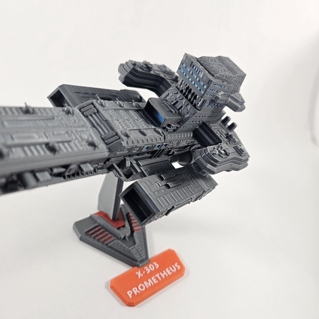 X-303 Prometheus Replica | X303 Earth/tau'ri Ship Model (21 Cm/8.3 Inch ...