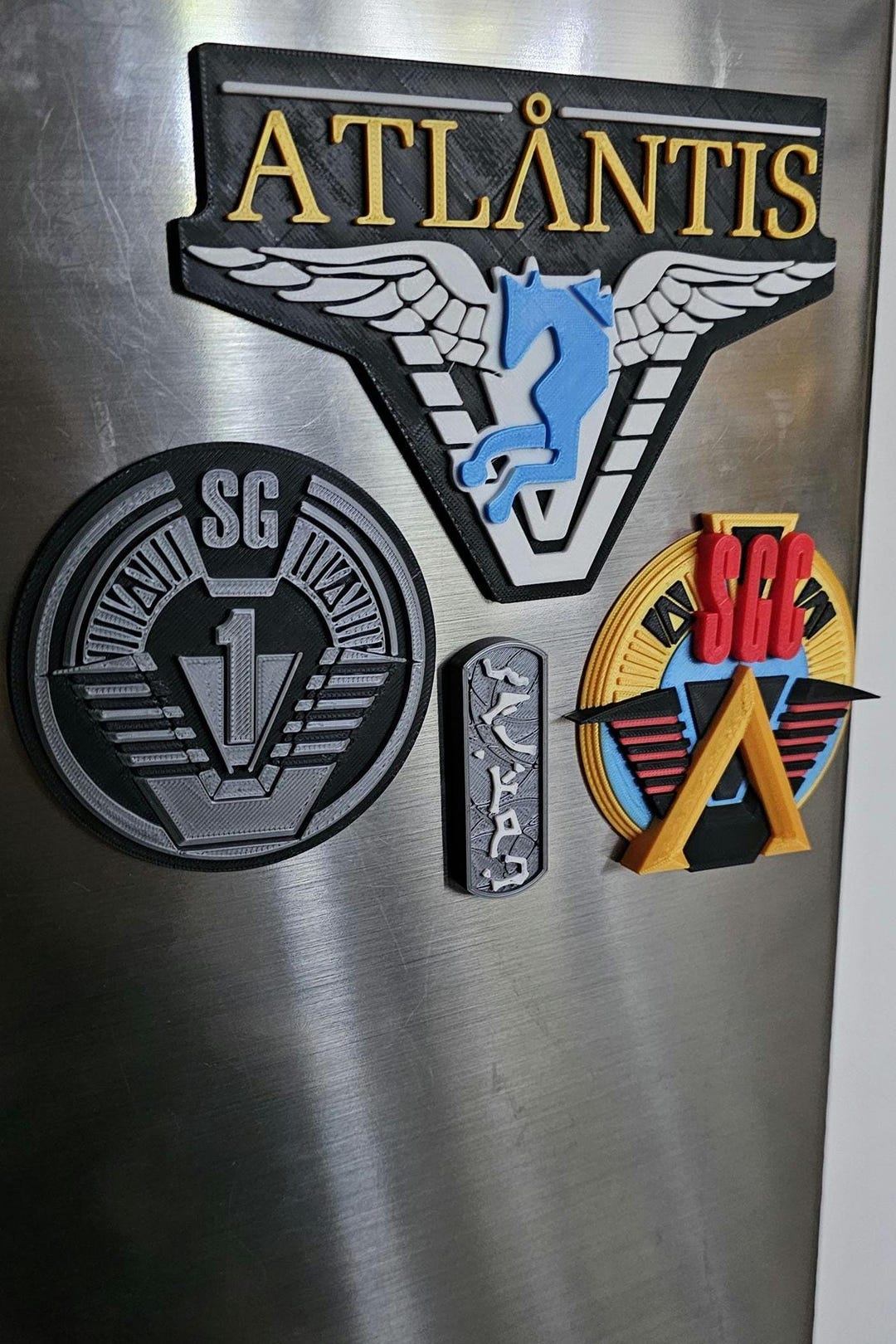 Stargate Fridge Magnets | SGA | SGU | SGC | SG1 - Etsy