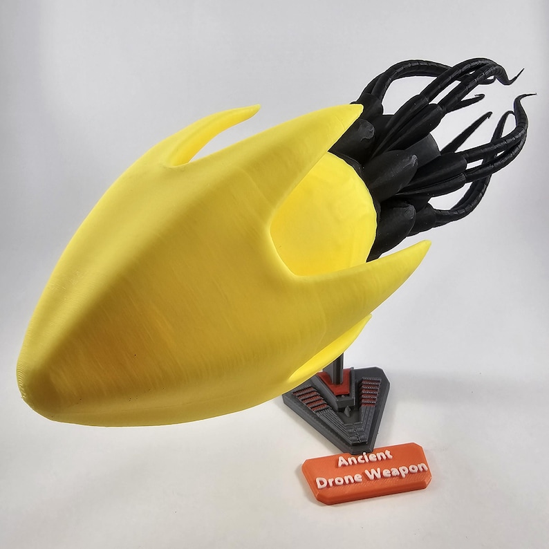 Stargate Ancient Drone Weapon | Replica Lantean Missile | 3D Printed ...