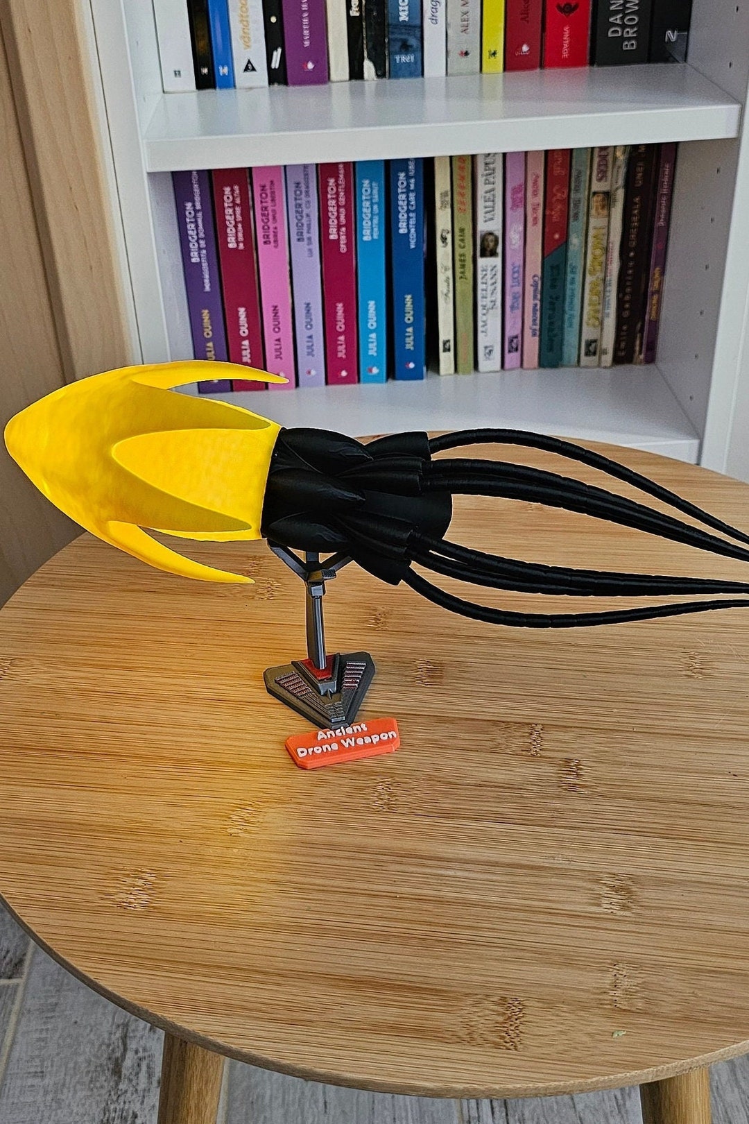 Stargate Drone Weapon Replica Lantean Missile 3D Printed With Stand - Etsy