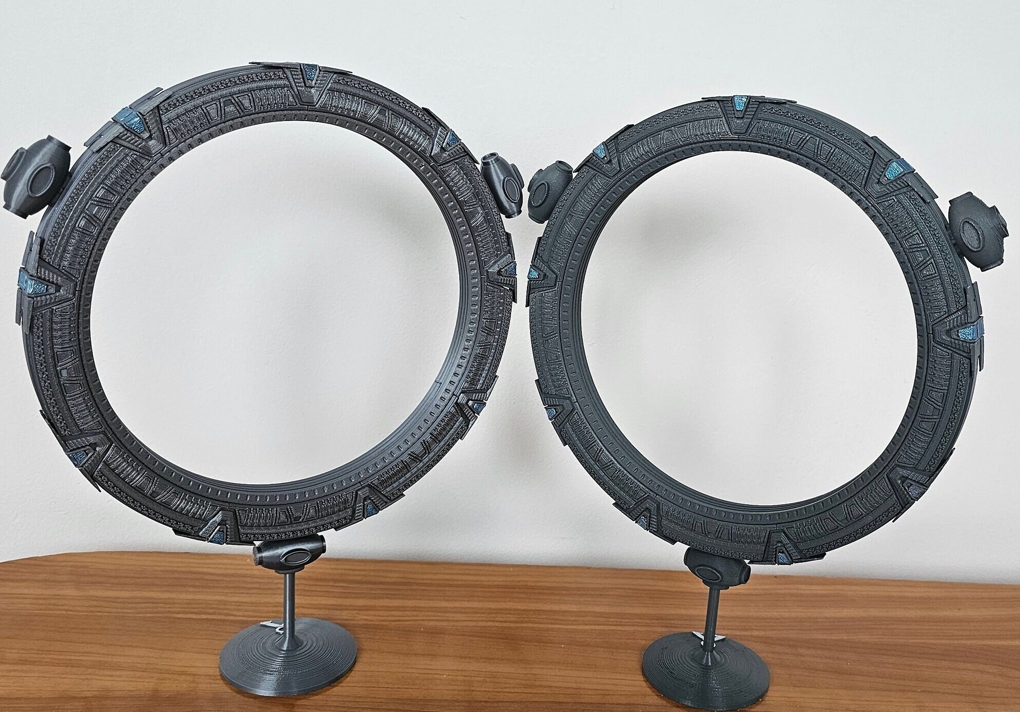 Stargate Atlantis Space Gate Replica Pegasus Galaxy 20 Cm Diameter - Etsy