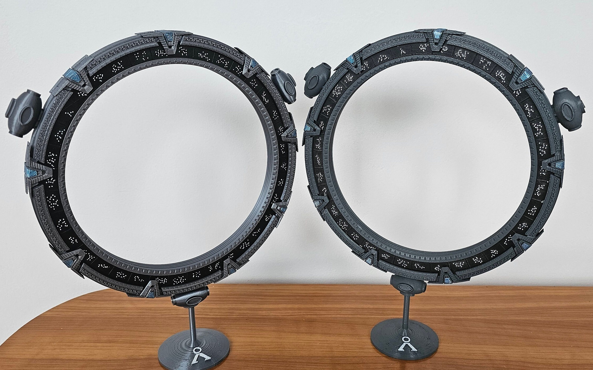 Stargate Atlantis Space Gate Replica Pegasus Galaxy 20 Cm Diameter - Etsy