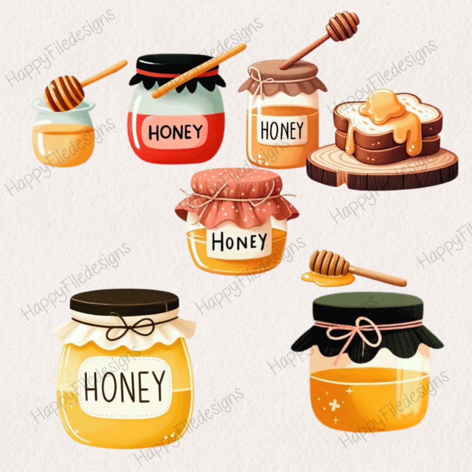 Bee and Bear With Honey Clipart, Bee Bear PNG, Baby Bear Clipart, Honey ...