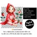 Watercolor Girl Red Riding Hood Clipart, Fairytale Clipart,forest ...