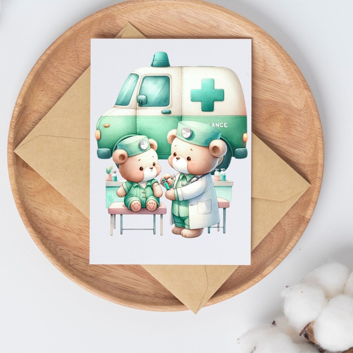 Watercolor Doctor Clipart, Hospital, Medical Nurse Images, Cute Animals ...