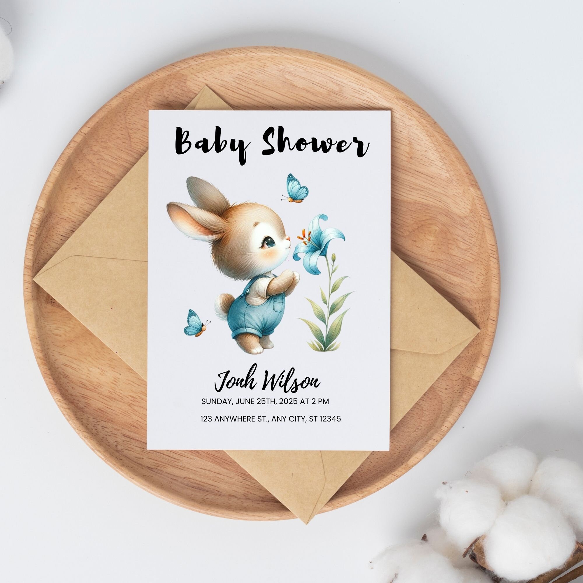Watercolor Bunny Clipart: Little Bunny's Garden (digital Download) - Etsy
