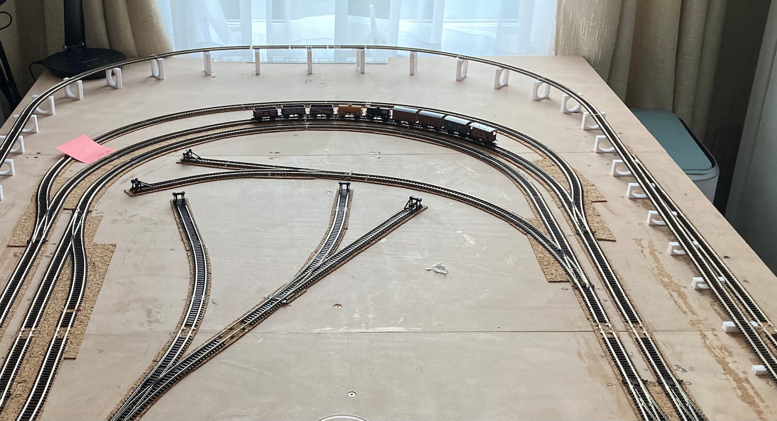 TT:120 Gauge Incline Piers for Bridge, Viaduct or Embankment. for 3% ...