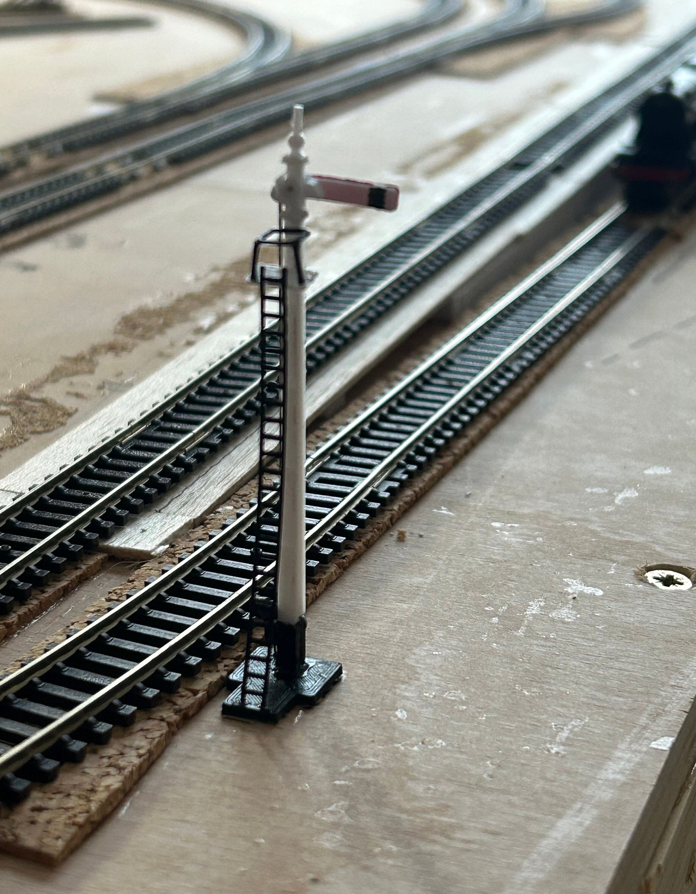 TT:120 Gauge 'home', GWR Square Post Signal, Lower Quadrant. - Etsy UK