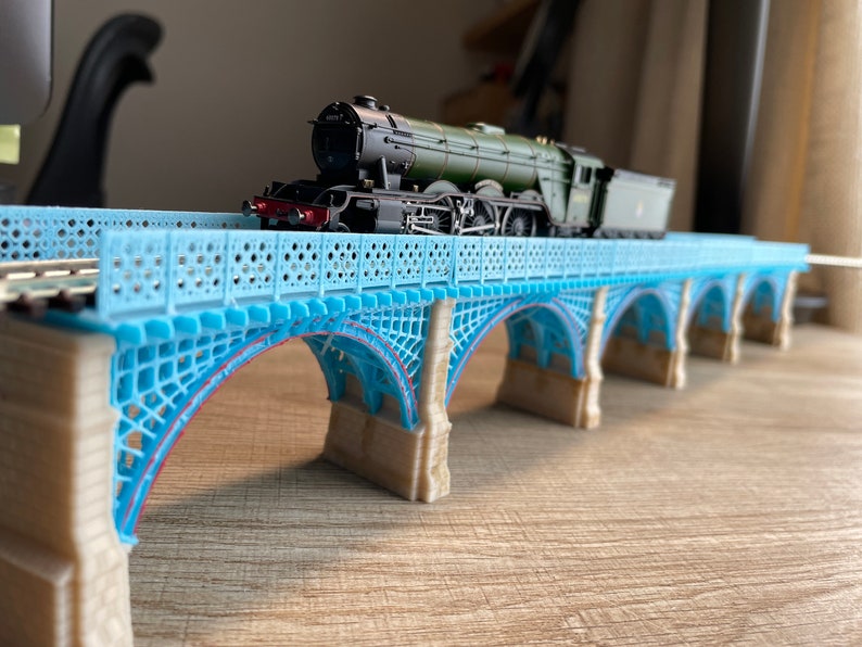TT:120 Gauge Willington Dene Model Railway Viaduct - Etsy UK