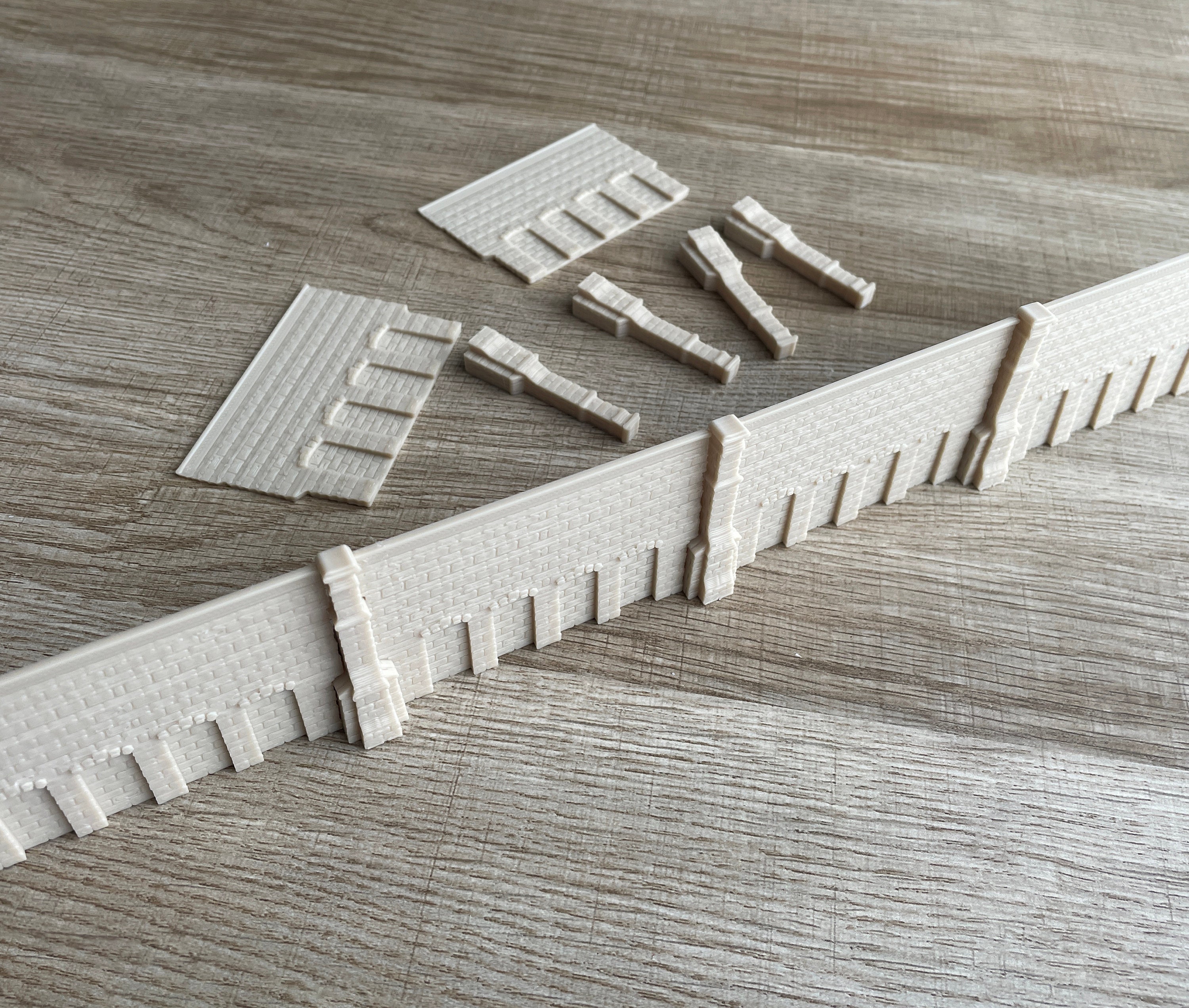 TT:120 Gauge Retaining Walls for Model Railways - Etsy UK