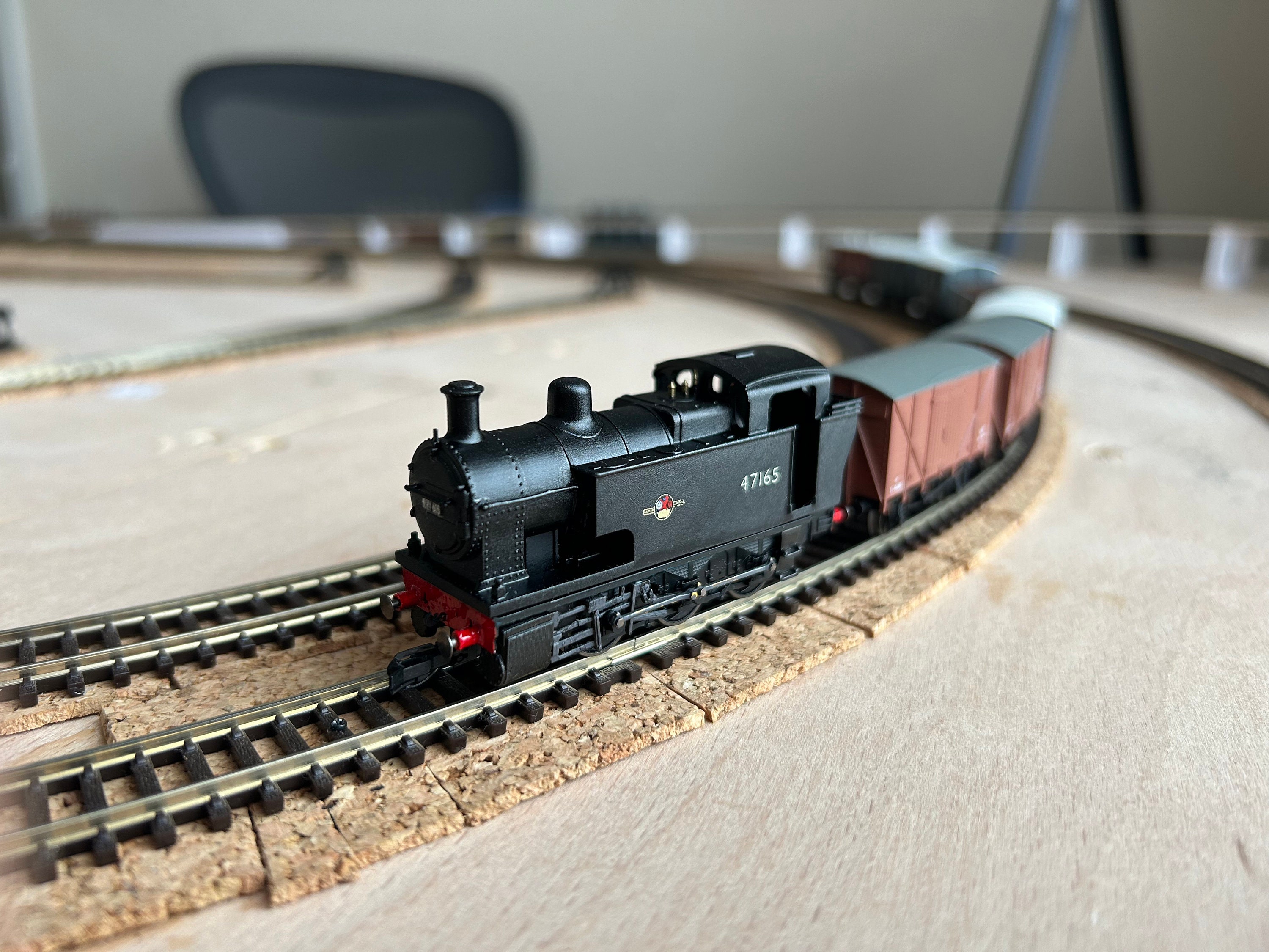 TT:120 LMS Fowler 0-6-0T Dockyard Shunter Body to Fit 08 Hornby Chassis ...