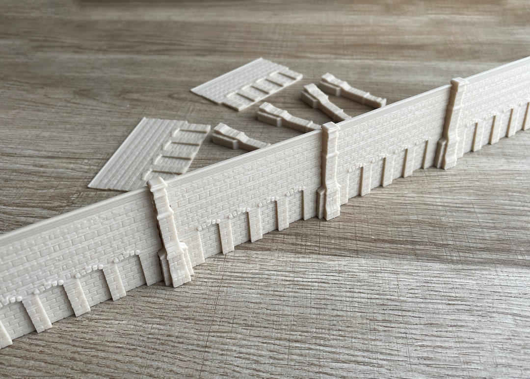 TT:120 Gauge Retaining Walls for Model Railways - Etsy UK