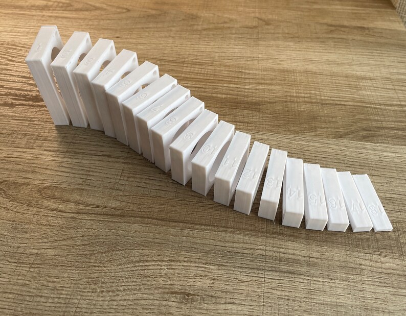 TT:120 Gauge Incline Piers for Bridge, Viaduct or Embankment. for 3% ...