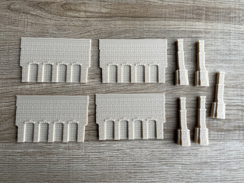 TT:120 Gauge Retaining Walls for Model Railways - Etsy UK