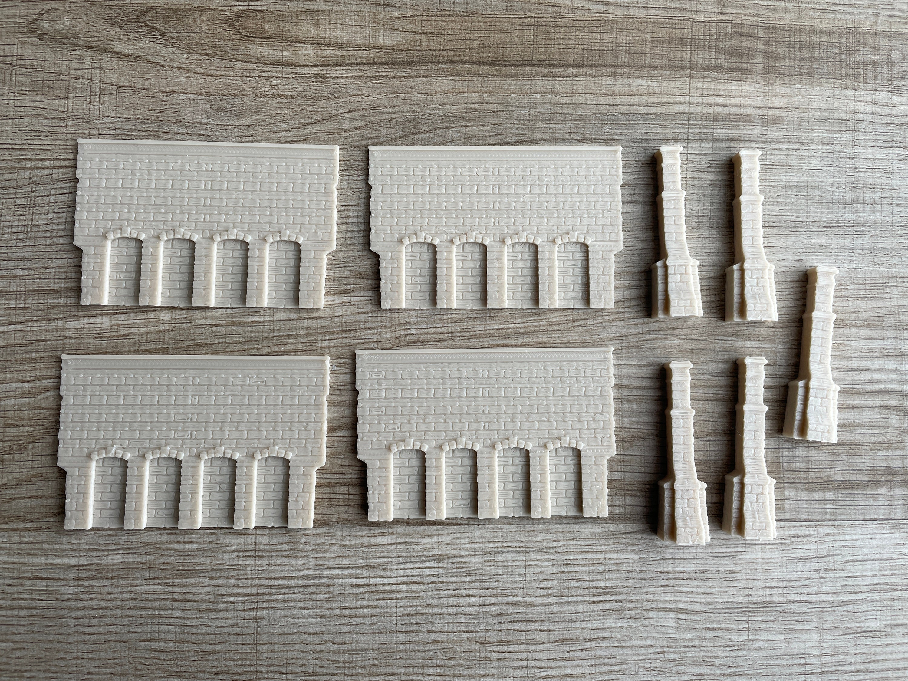 TT:120 Gauge Retaining Walls for Model Railways - Etsy UK