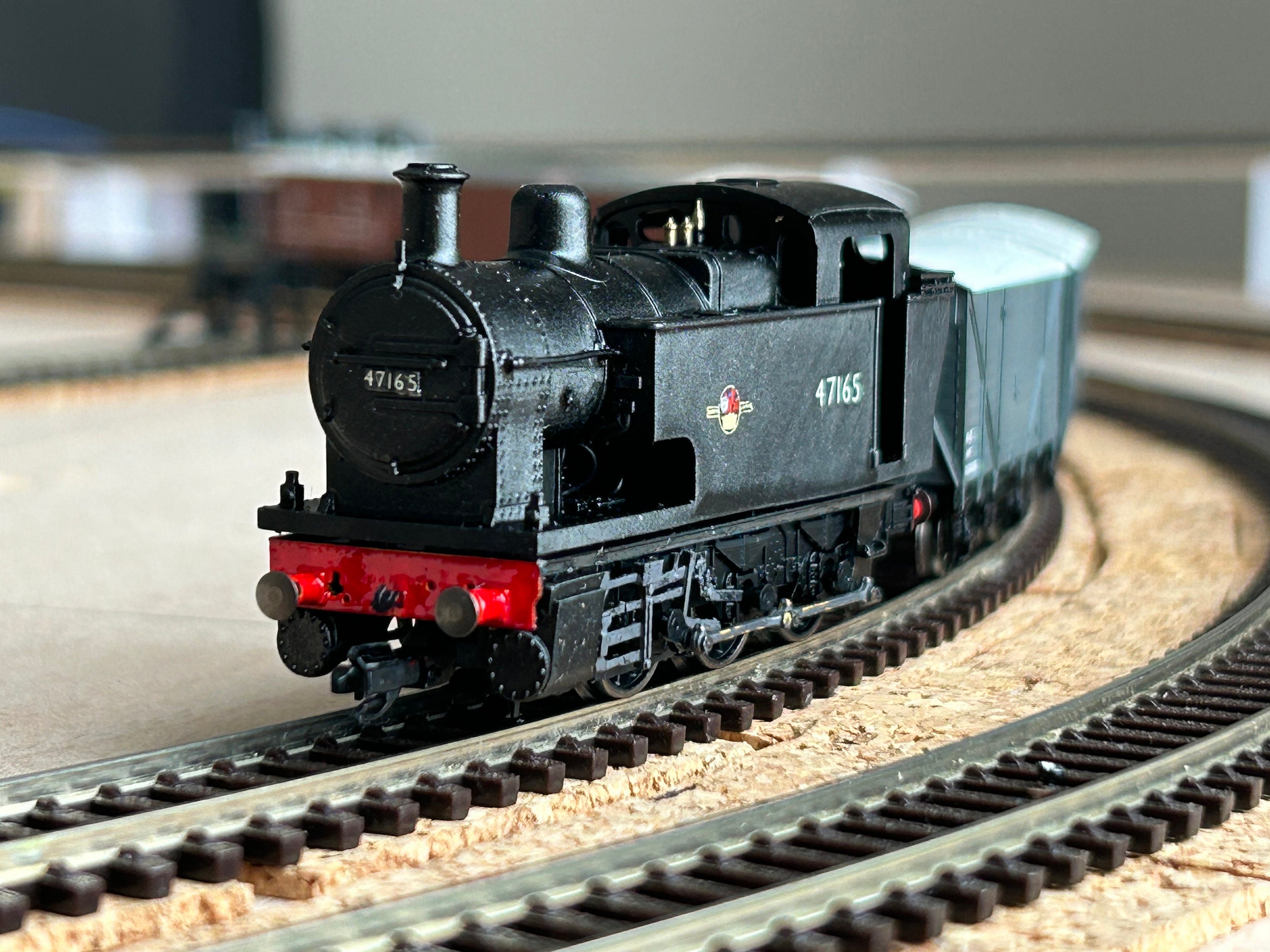TT:120 LMS Fowler 0-6-0T Dockyard Shunter Body to Fit 08 Hornby Chassis ...