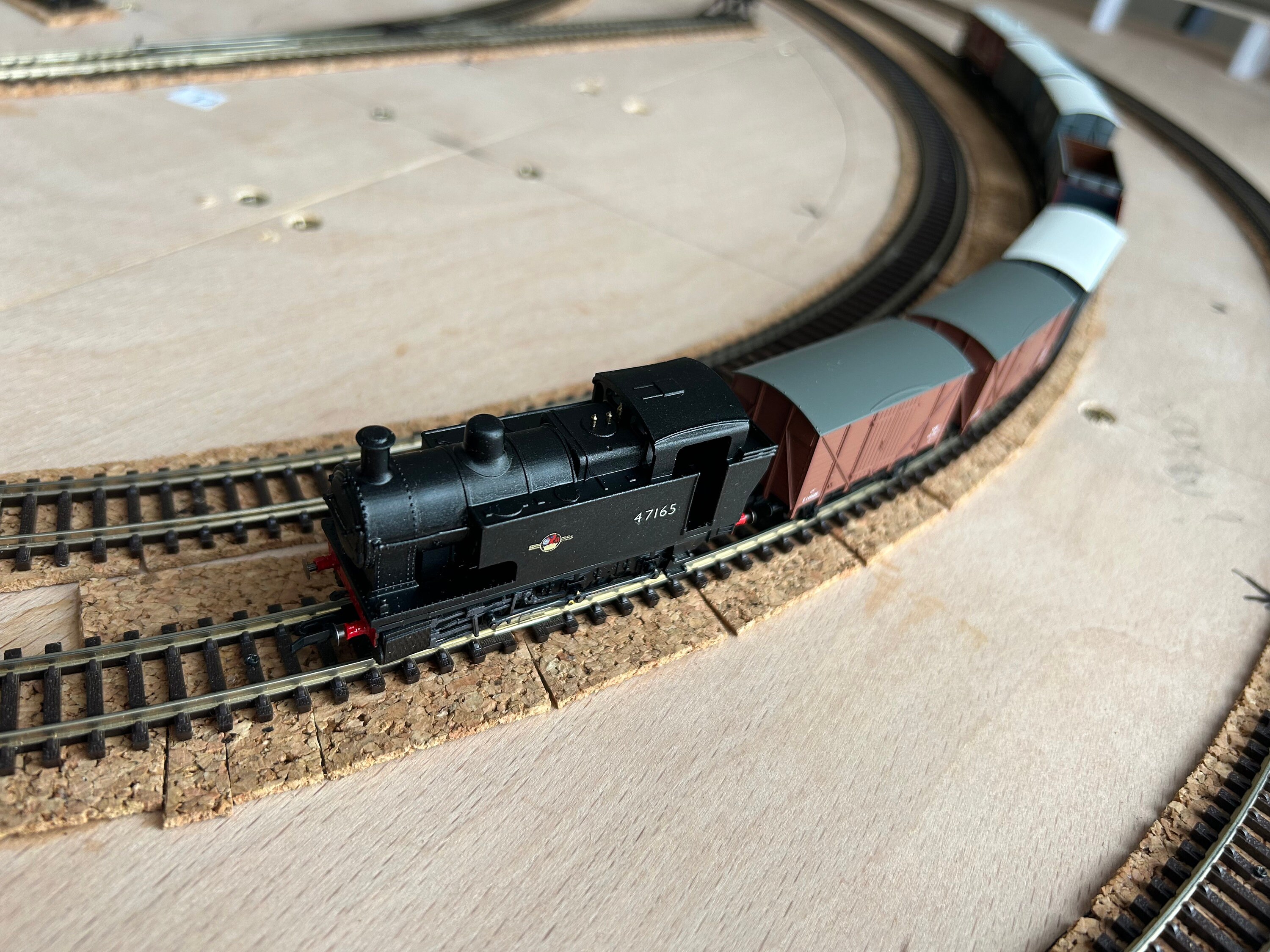 TT:120 LMS Fowler 0-6-0T Dockyard Shunter Body to Fit 08 Hornby Chassis ...