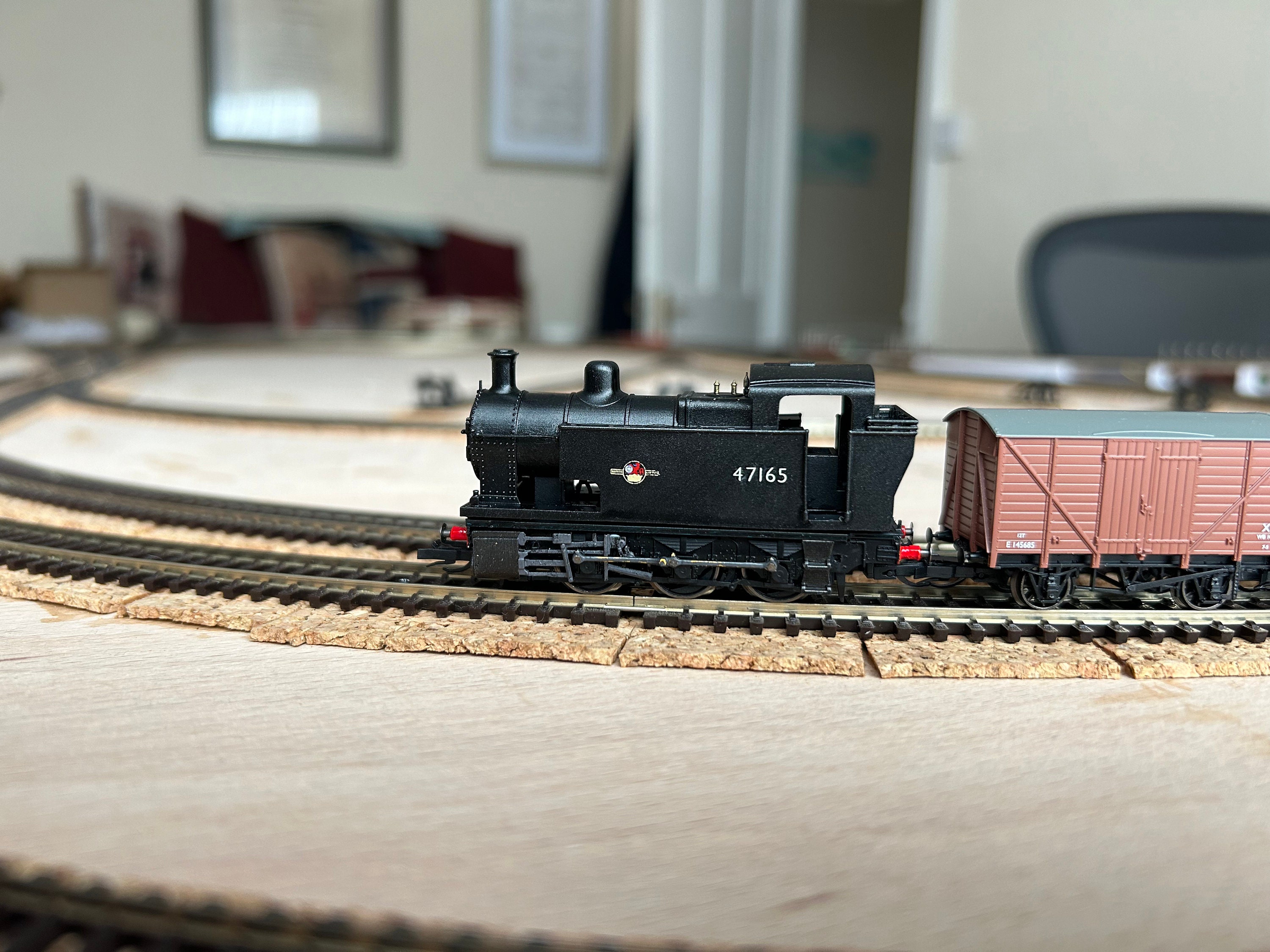TT:120 LMS Fowler 0-6-0T Dockyard Shunter Body to Fit 08 Hornby Chassis ...