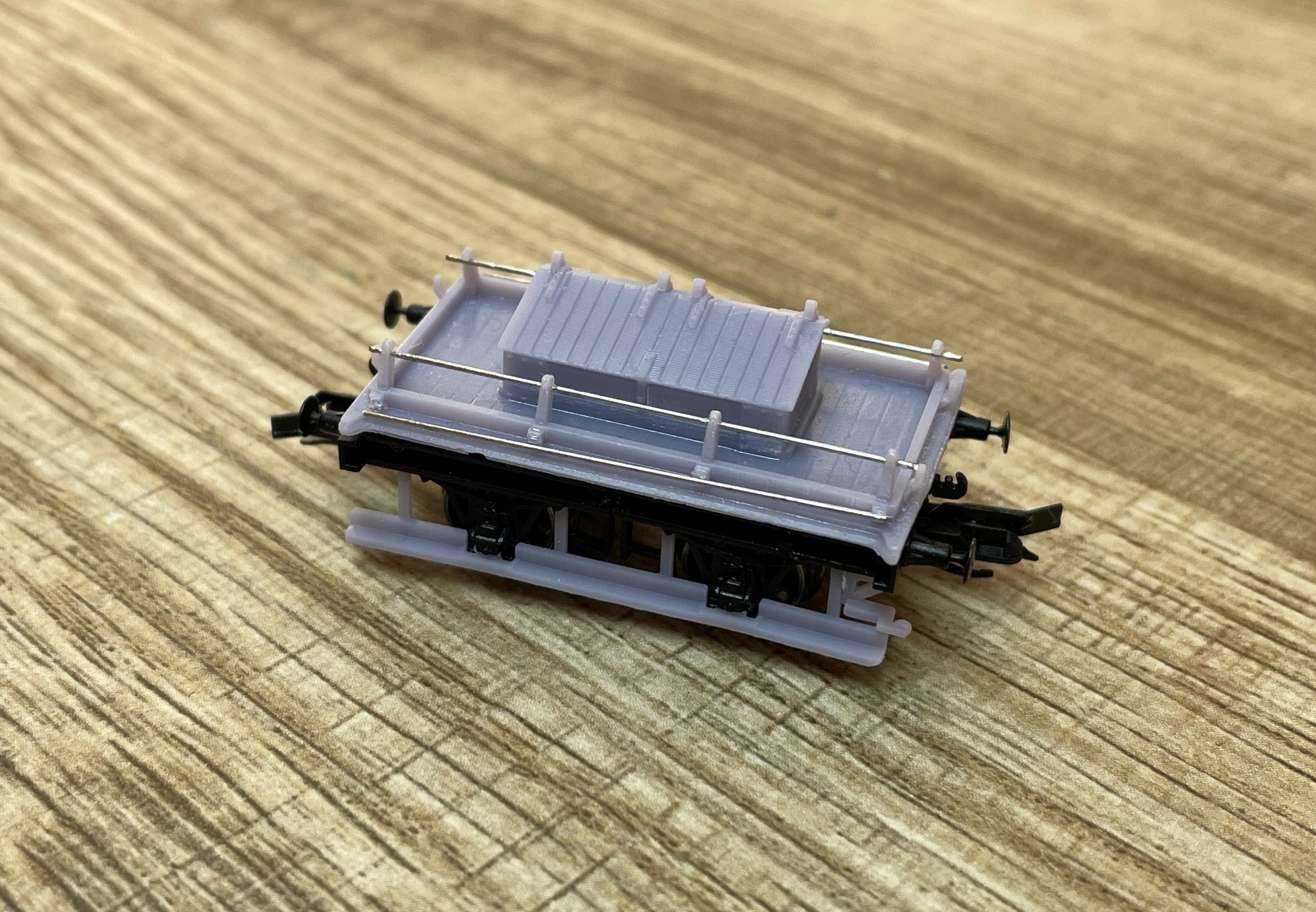 TT:120 GWR Shunters Truck to Fit the Hornby 7 Plank Wagon Chassis - Etsy UK