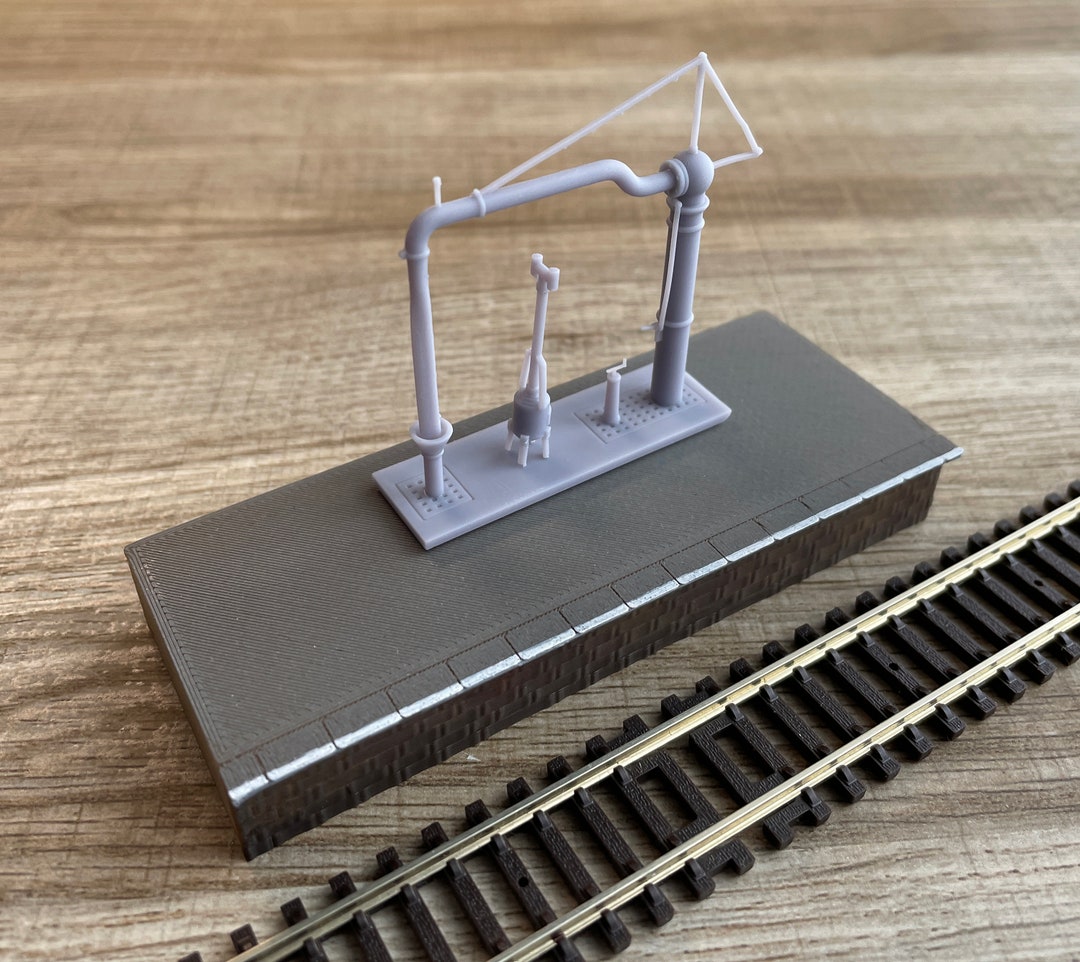 TT:120 GWR Water Crane Platform Mounted With Fire Devil Option - Etsy
