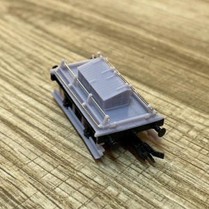 TT:120 GWR Shunters Truck to Fit the Hornby 7 Plank Wagon Chassis - Etsy UK