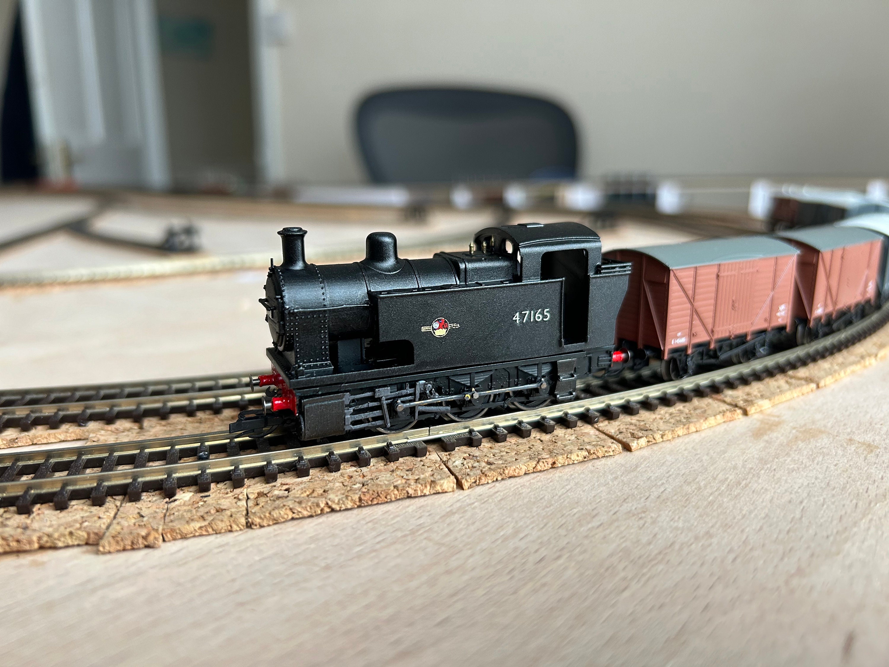 TT:120 LMS Fowler 0-6-0T Dockyard Shunter Body to Fit 08 Hornby Chassis ...